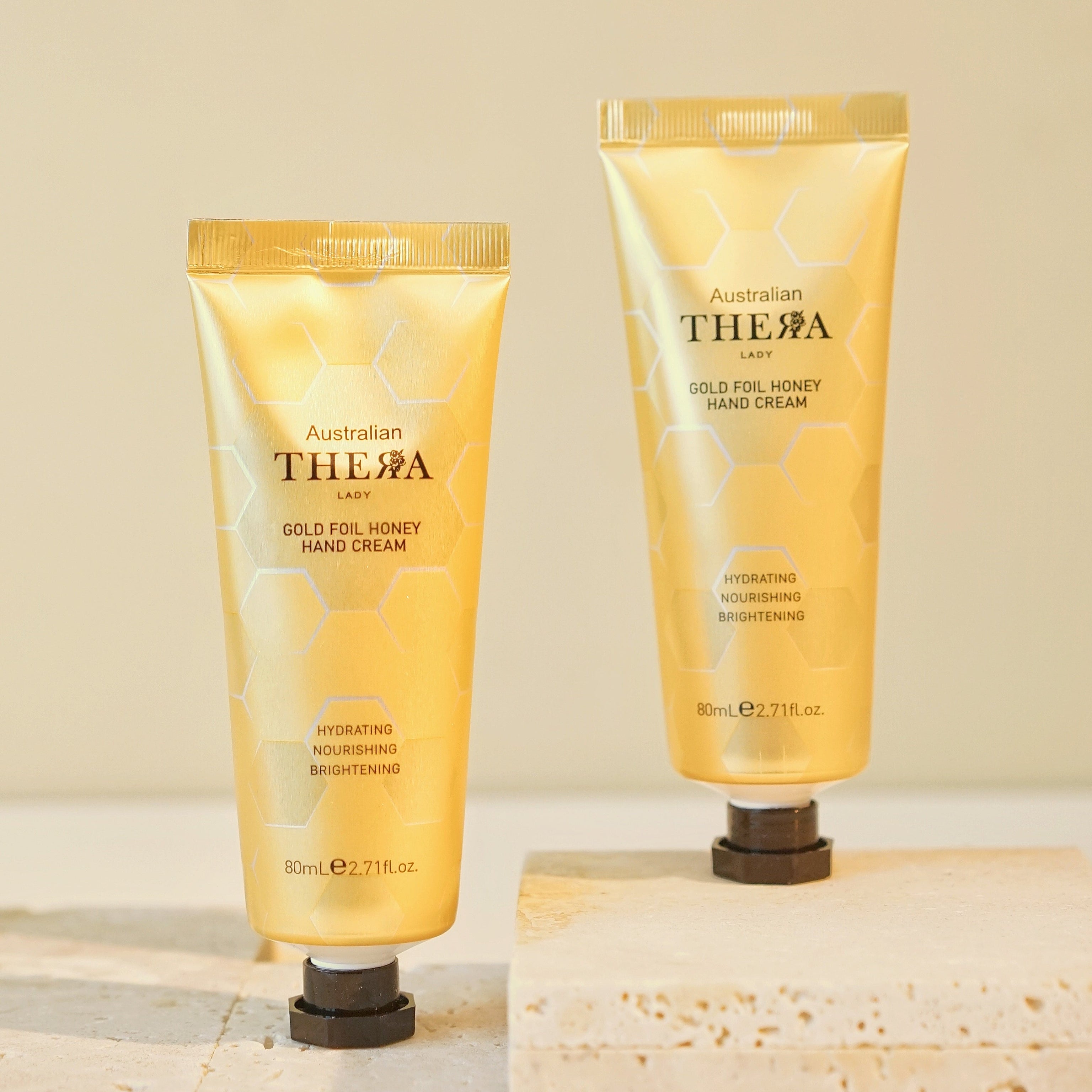 Gold Foil Honey Hand Cream– Thera Lady